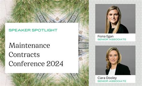 Ciara Dooley And Fiona Egan Senior Associates In Our Construction And Engineering Group Will