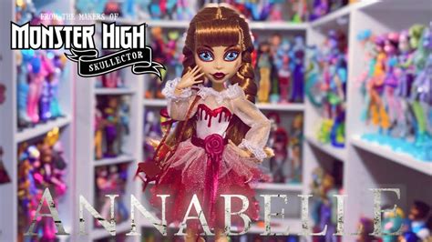 Adult Collector Monster High Skullector Annabelle Unboxing Youtube