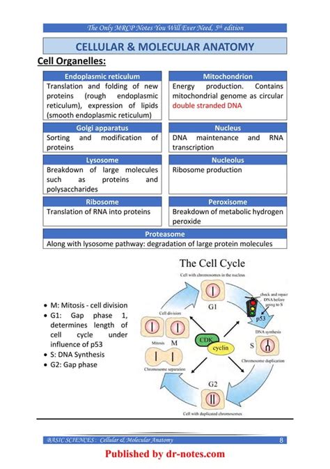 The Only MRCP Notes You Will Ever Need Th Edition PDF Educational Assessment Education