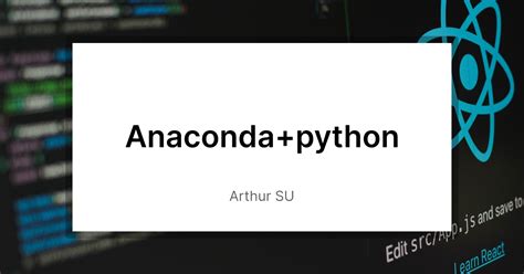 附录4：anaconda python
