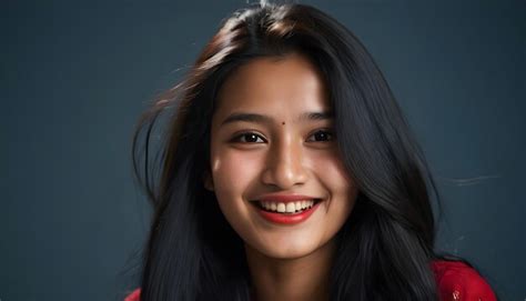 Premium Photo Beautiful Nepali Girl