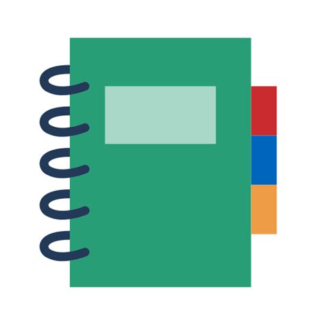 Spring Notebook Good Ware Flat Icon