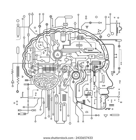 Concept Artificial Intelligence Ai Big Data Stock Vector Royalty Free 2433657433 Shutterstock