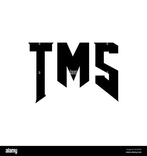 Tms Letter Logo Design For Technology Company Tms Logo Design Black