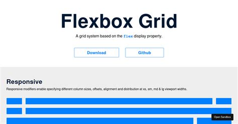 Flexboxgrid Codesandbox