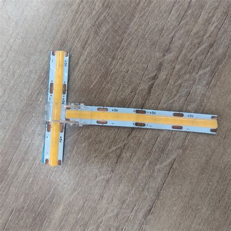 8mm 2pin Cob Led Strip Connector Tape Lights L Shape T Shape Led Corner Connectors For Smd Cob