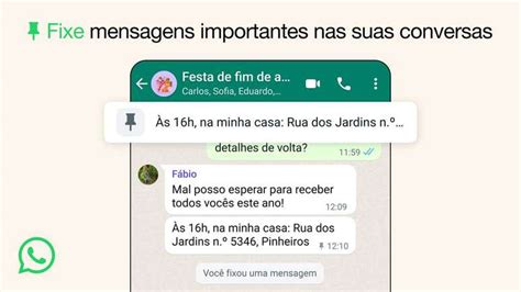 Whatsapp Agora é Possível Fixar Mensagens Em Conversas No App Veja