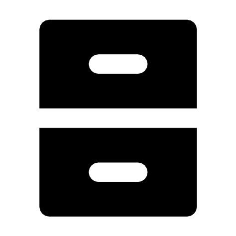 Drawer Office Vector SVG Icon SVG Repo