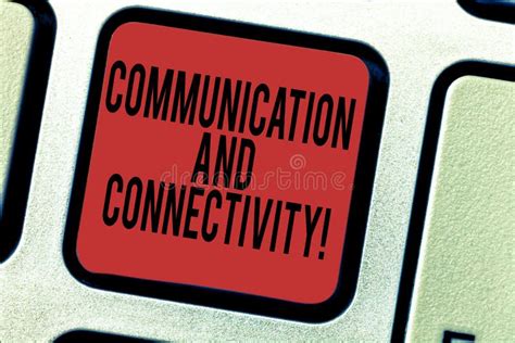 Word Writing Text Communication And Connectivity Business Concept For