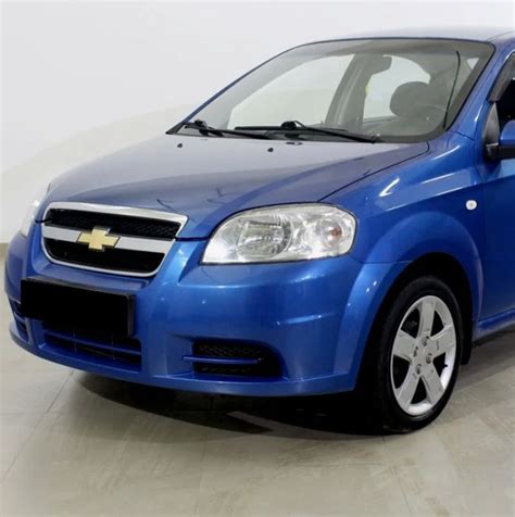 Бампер передний Шевроле Авео Т250 (2006-2012) СИНИЙ - купить с ...