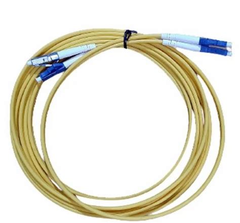 SM LC Duplex Patch Cord Lszh Yellow At Rs 160 In Ghaziabad ID 26324638891