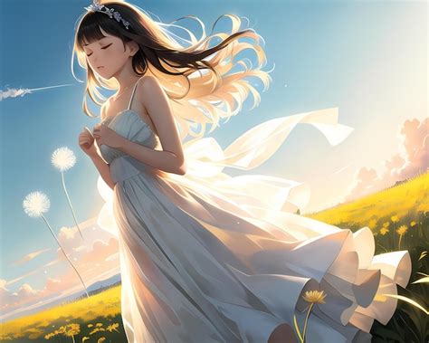 Premium Ai Image Beautiful Anime Waifu Style Girl