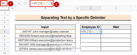 How To Use SPLIT Function In Google Sheets Ideal Examples