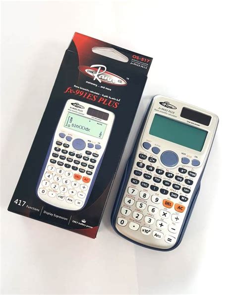 Rana Scientific Calculator Fx 991es Plus 417 Functions Only Arabian