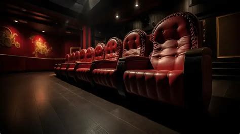 빨간 좌석이 있는 빈 극장 영화관의 사진 배경 일러스트 및 사진 무료 다운로드 Pngtree
