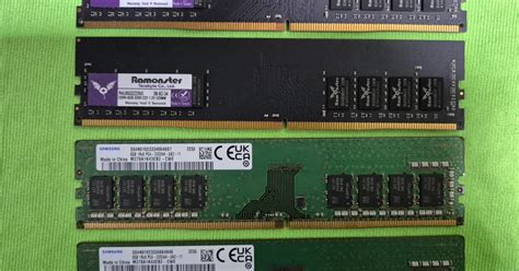ddr4 데스크탑용 메모리 3200 8gb x 4개 총 32gb 팝니다 마북동 디지털기기 당근 중고거래