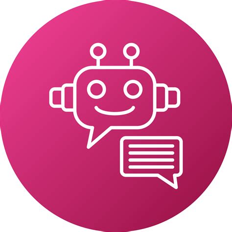 Robot Assistant Icon Style 21526676 Vector Art At Vecteezy