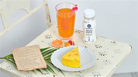 연세우유 금방이라도 톰과제리에서 튀어나올 듯한 치즈케이크♥ 톰이라도 이 순간만큼은 제리이고 싶네요~😄