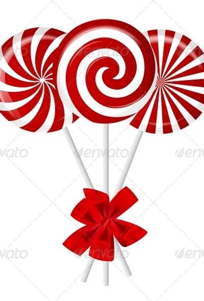 Striped Candy Vector By Yganko Graphicriver
