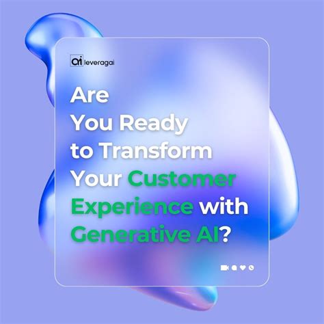Leveragai On Linkedin Generativeai Customerexperience Ai Innovation Businesstransformation