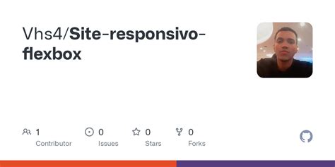 Github Vhs4site Responsivo Flexbox