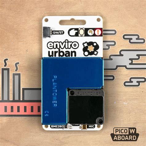 Enviro Urban Pico W Aboard The Pi Hut