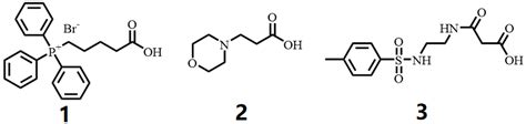 Chemical Structures Of Targeting Molecules 1 3 Download Scientific
