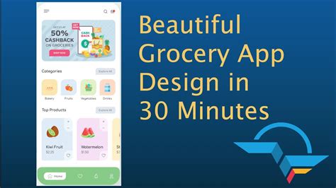 Flutter Beautiful Grocery App Ui Design Flutter Agency Youtube