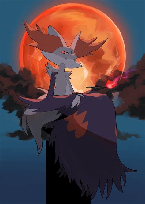 Delphox Pokemon Drawn By Vgovvvvw Danbooru