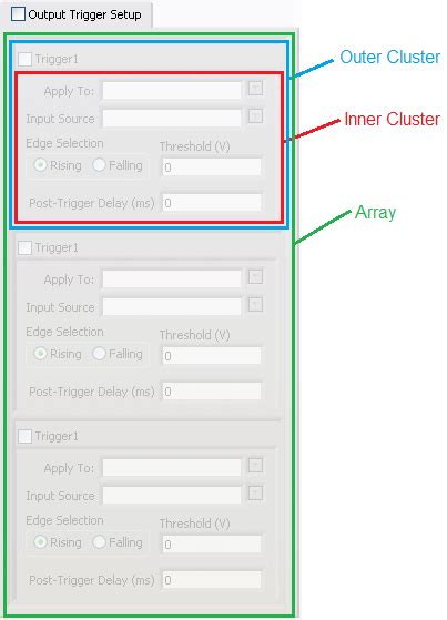 Solved Enabledisable Arraycluster Elements Ni Community