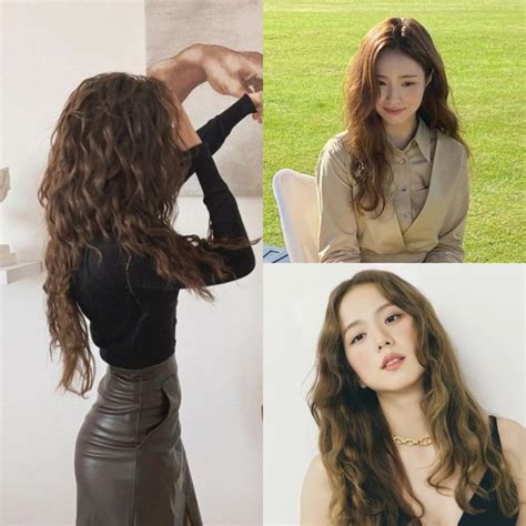 여자 긴머리 굵은 히피펌 젤리펌 긴머리펌 연예인 네이버 블로그