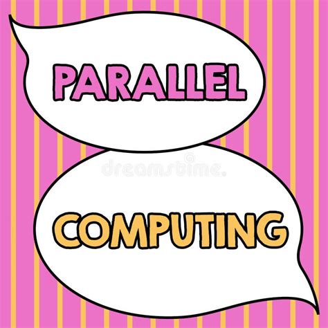 Text Showing Inspiration Parallel Computing Internet Concept