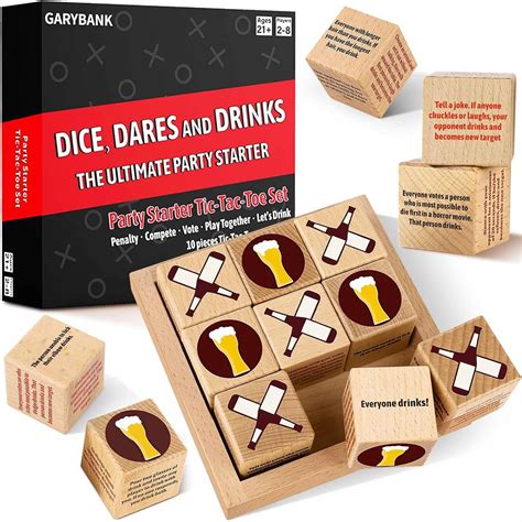 Garybank Drinking Games For Adults Christmas White