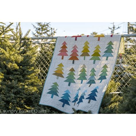 Holiday Forest Pieced Quilt Pattern By Edyta Sitar