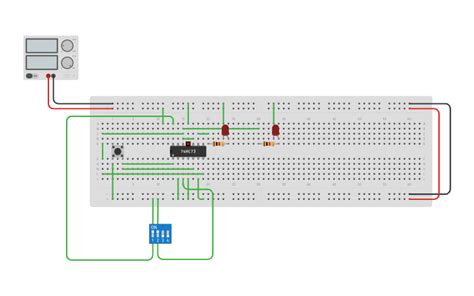 Circuit Design 2 Bit Jk Flip Flop Counter Tinkercad