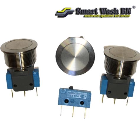 Buton De Inox Antivandalism Fara Retinere Smart Wash Bn
