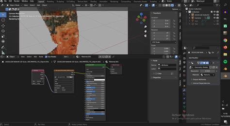 Geometry Nodes How To Realize Instances With Material Materials And Textures Blender