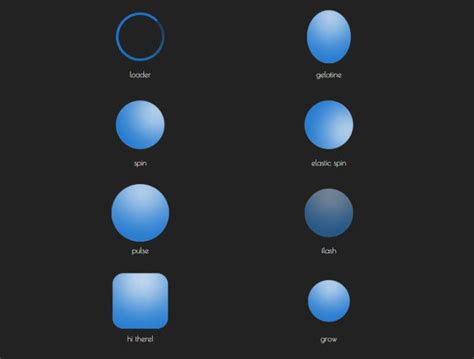 css3新特性制作，圆形动态旋转图素材 17素材网