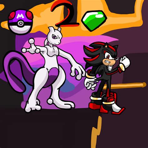 Mewtwo And Shadow By Robynhillzoneact25 On Deviantart