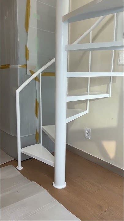 실내에 설치한 나선형 계단 원형 계단 Youtube