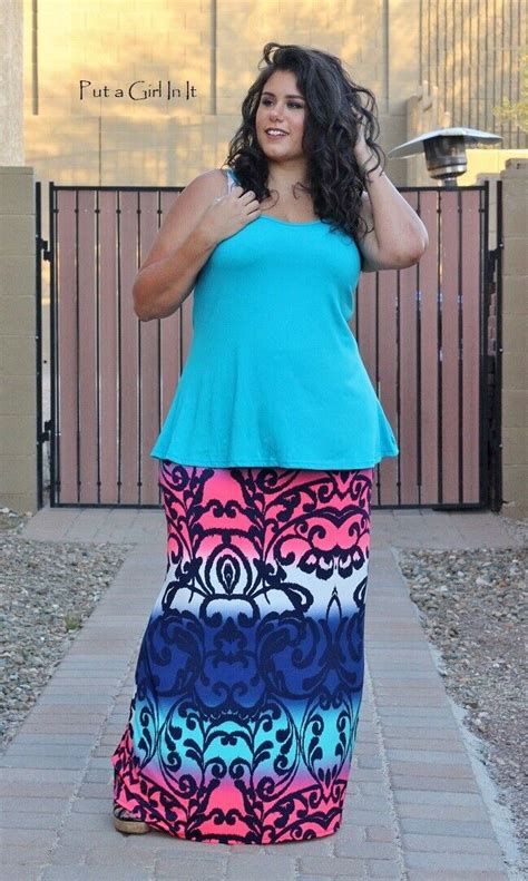 Maxi Skirt Plus Size