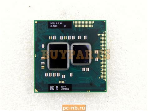 Процессор Intel Core i3 370M Processor SLBUK