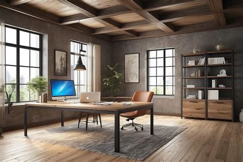 premium ai image 3d rendering3d illustration interior scene and