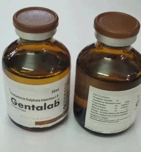 Gentalab Gentamicin Injection At ₹ 190 Vial In Nagpur Id 2855590595755