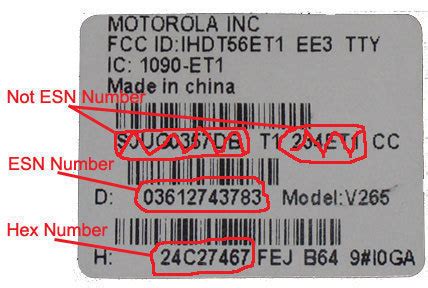 Electronic Serial Number Lookup Rtsjunction