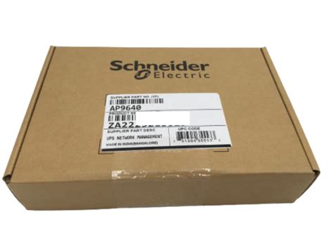 New Sealed Never Opened Apc Ap9640 Network Management Card Schneider Electric Ebay