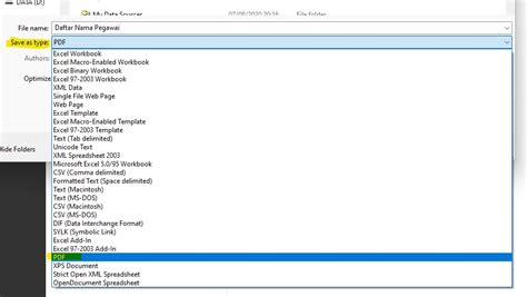 Cara Export Excel Ke Pdf Tanpa Aplikasi