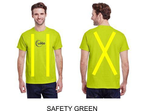 Adult Heavy Cotton Safety Tee Wsc Image