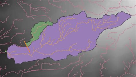 Qgis How To Eliminate Flow Streams Geographic Information Systems