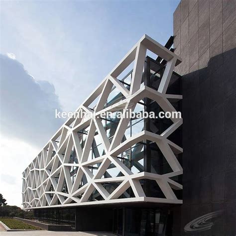 Buy Wholesale Aluminum Facade System Decorative Parforated Mashrabiya